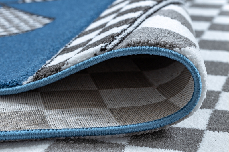 Kinderteppich PETIT RACE FORMULA 1 BOLID AUTO blau - Teppiche