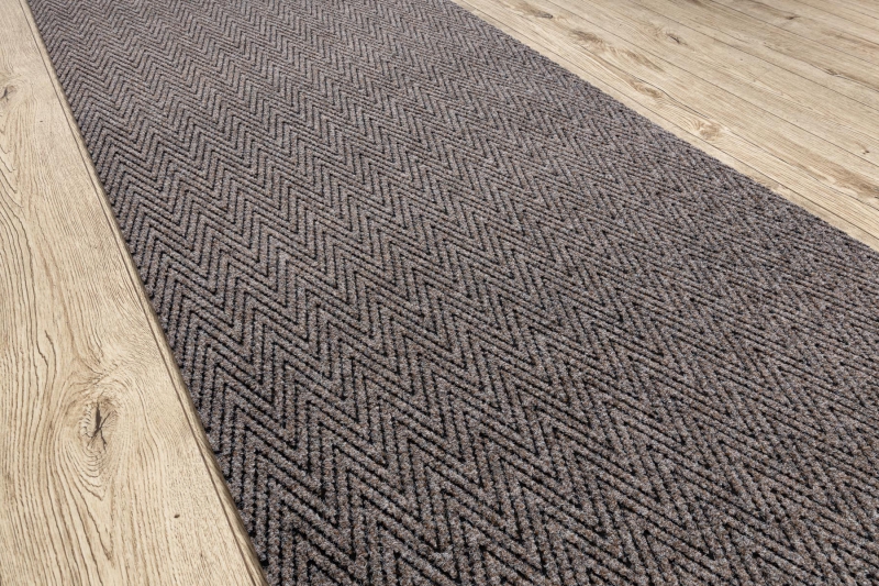 Traversa - Covor antiderapant MAGNUS 1951 Zigzag exterior, interior bej ...