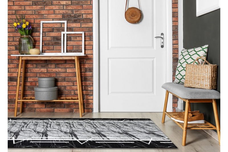 Alcatifa do corredor com reforço de borracha MARMUR Mármore, pedra ...