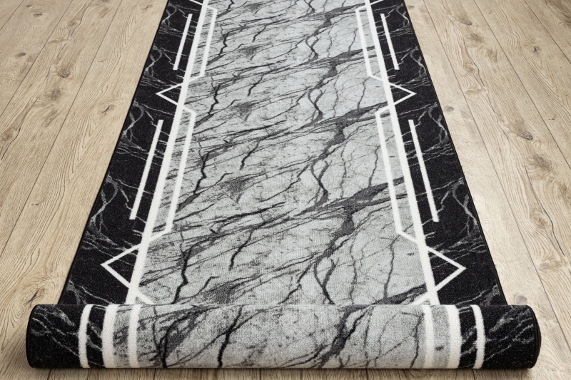 Alcatifa do corredor com reforço de borracha 57 cm MARMUR Mármore ...