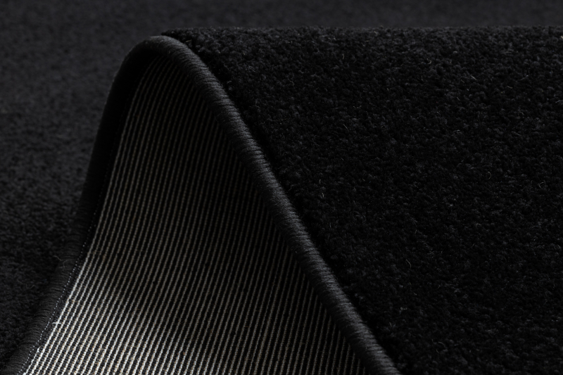 Enkelt fortov KARMEL Glat, enfarvet sort - Moderne