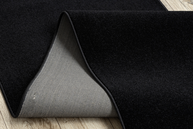 Enkelt fortov KARMEL Glat, enfarvet sort - Moderne