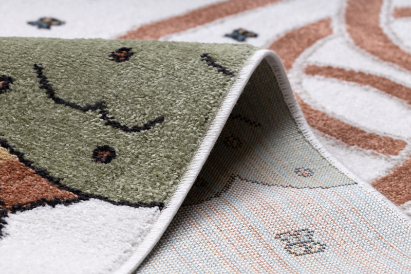 Килим FUN Honey за деца, мечка, пчели сметана - за деца