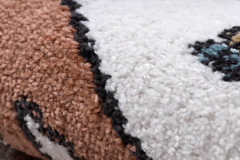 Килим FUN Honey за деца, мечка, пчели сметана - за деца