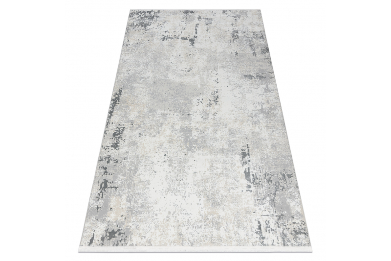 Moderan tepih DUKE 51378 krem / siva - Beton, kamen strukturiran, vrlo ...