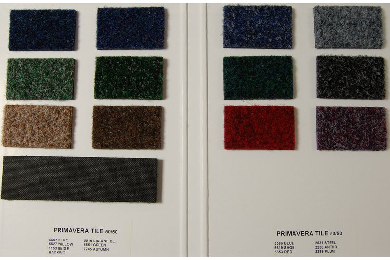 Moquette PRIMAVERA colore 5507 - Quadrotte di moquette